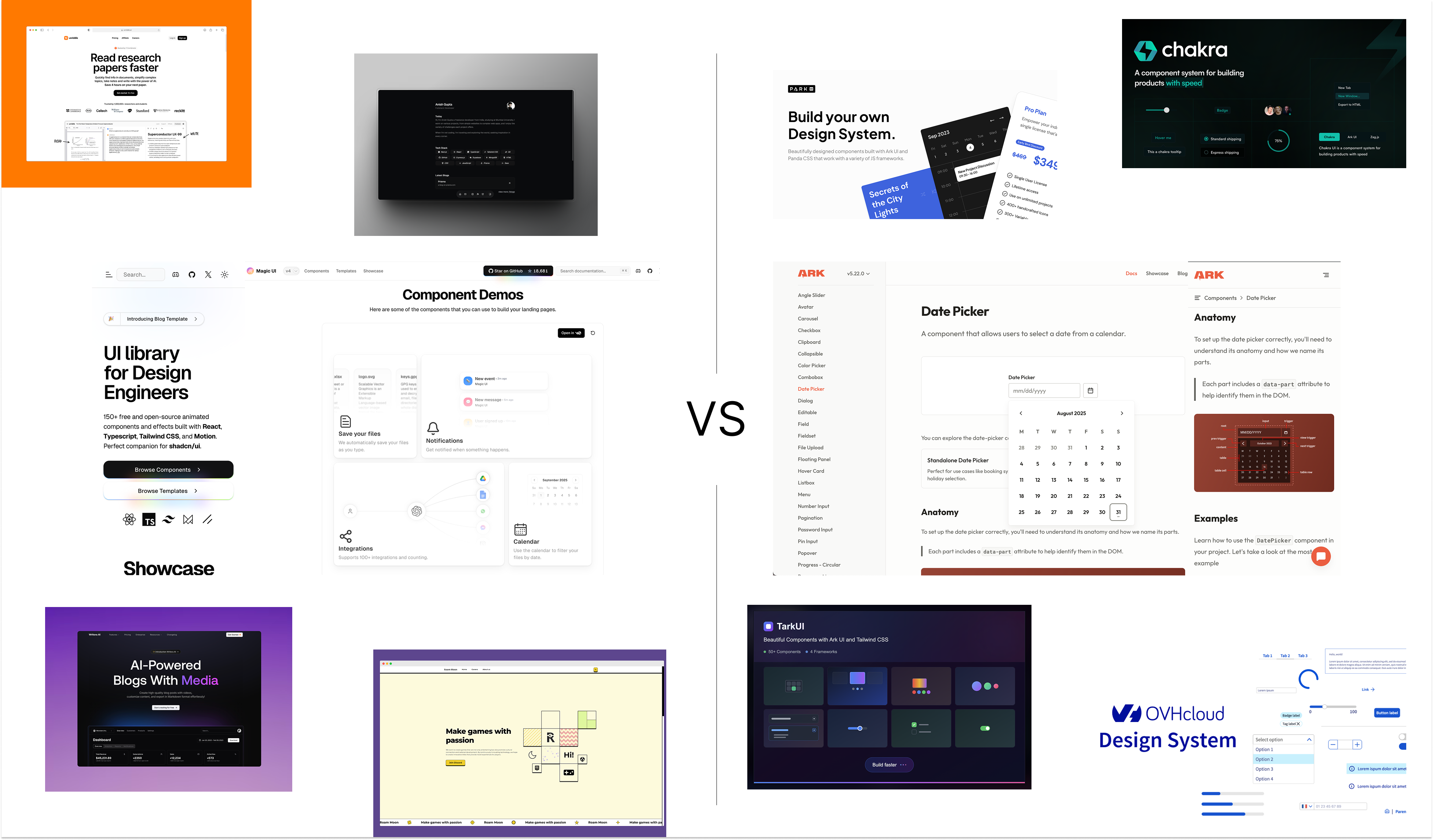 Magic UI vs. Ark UI: Choosing the Best React Design System in 2025