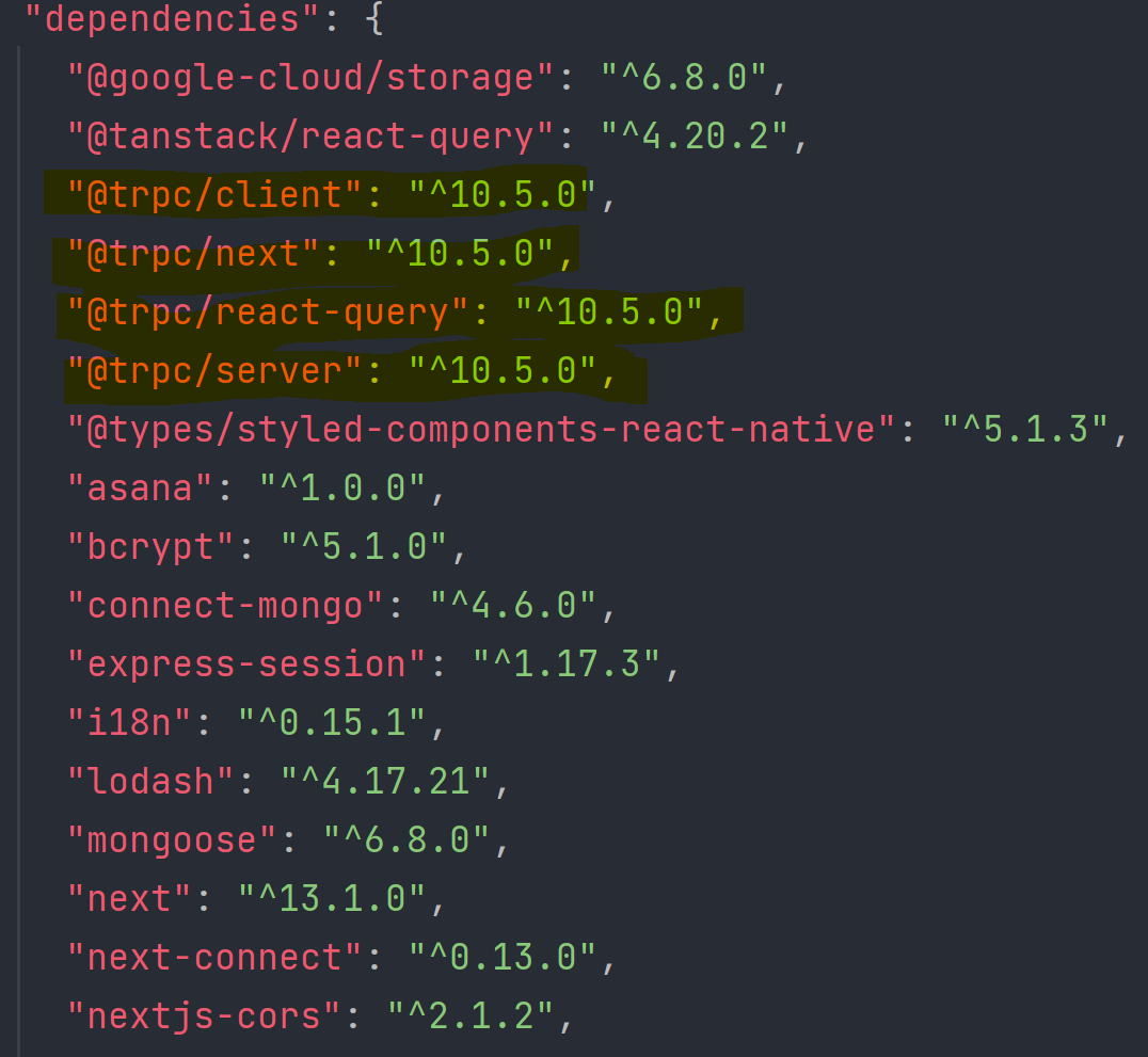 I was trying to setup TRPC in NextJS, but I am getting this error somehow, no idea why it is? - tRPC