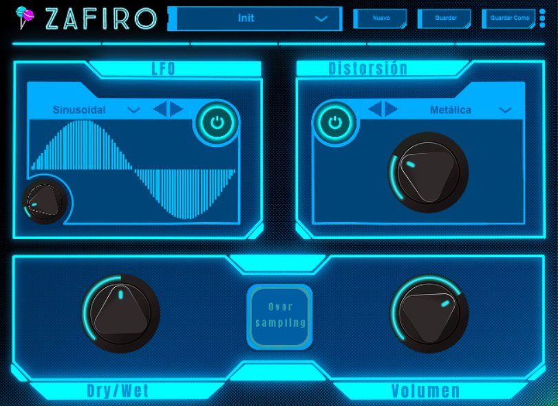 Zafiro — Free Audio Plugin | PausePlayRepeat