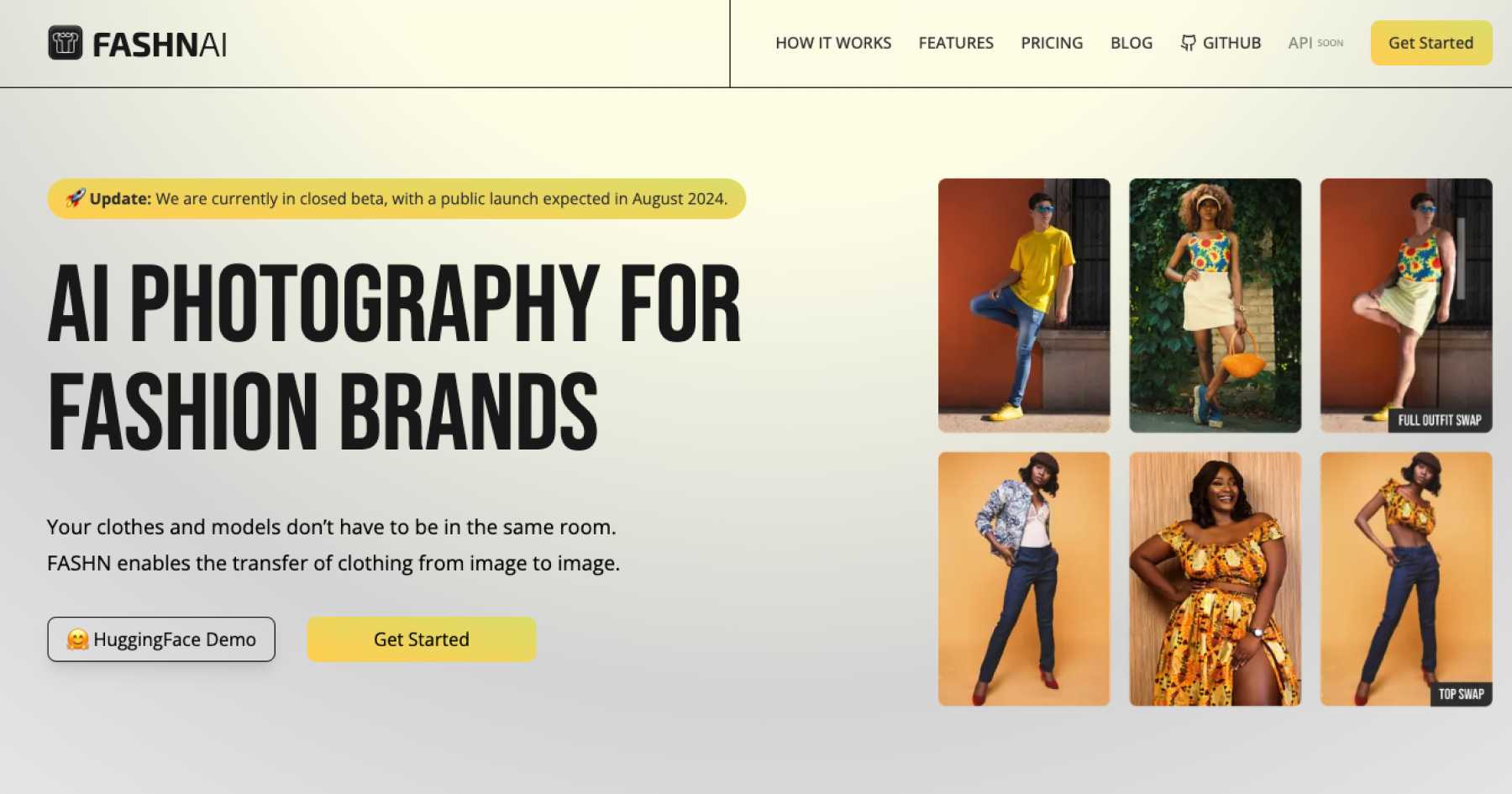 FASHN - Create realistic images of your clothes, worn by anyone