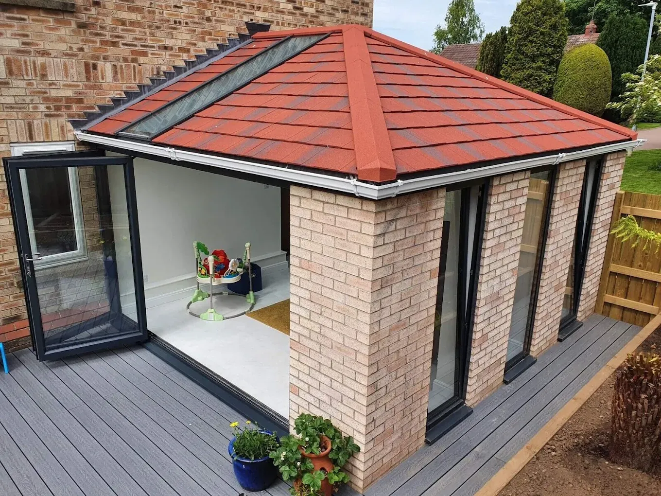 Warm Conservatory Roofs: Tiled & Insulated - Bennetts End, Hertfordshire