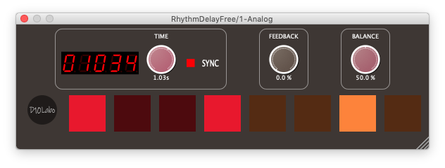 RhythmDelayFree — Free Audio Plugin | PausePlayRepeat