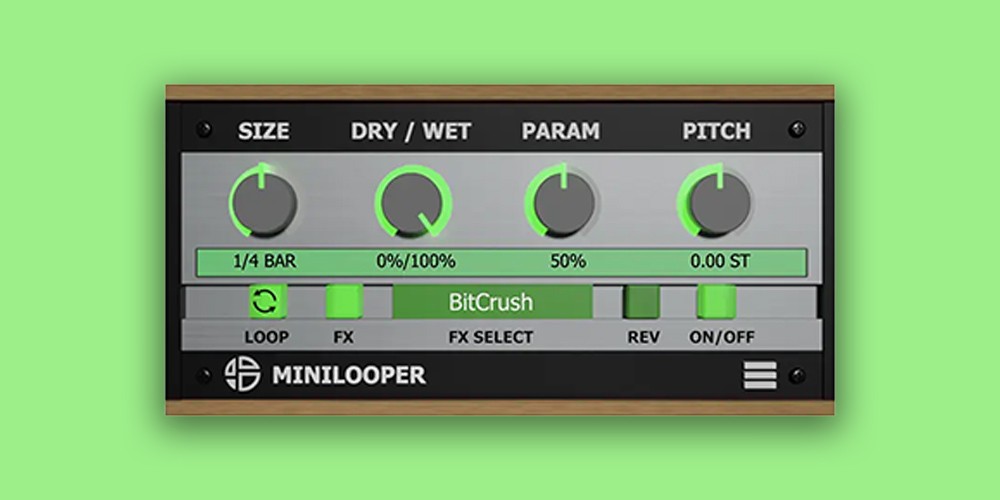 MiniLooper — Free Audio Plugin | PausePlayRepeat
