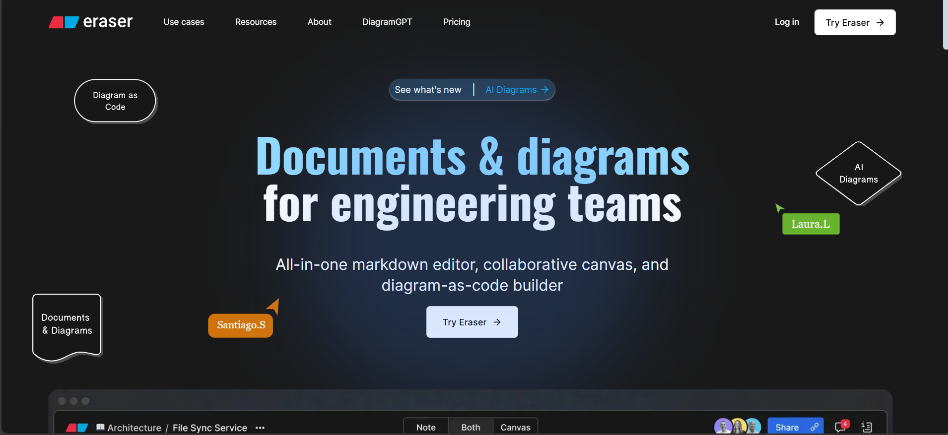 GitHub - sasamile/Eraser-Clone