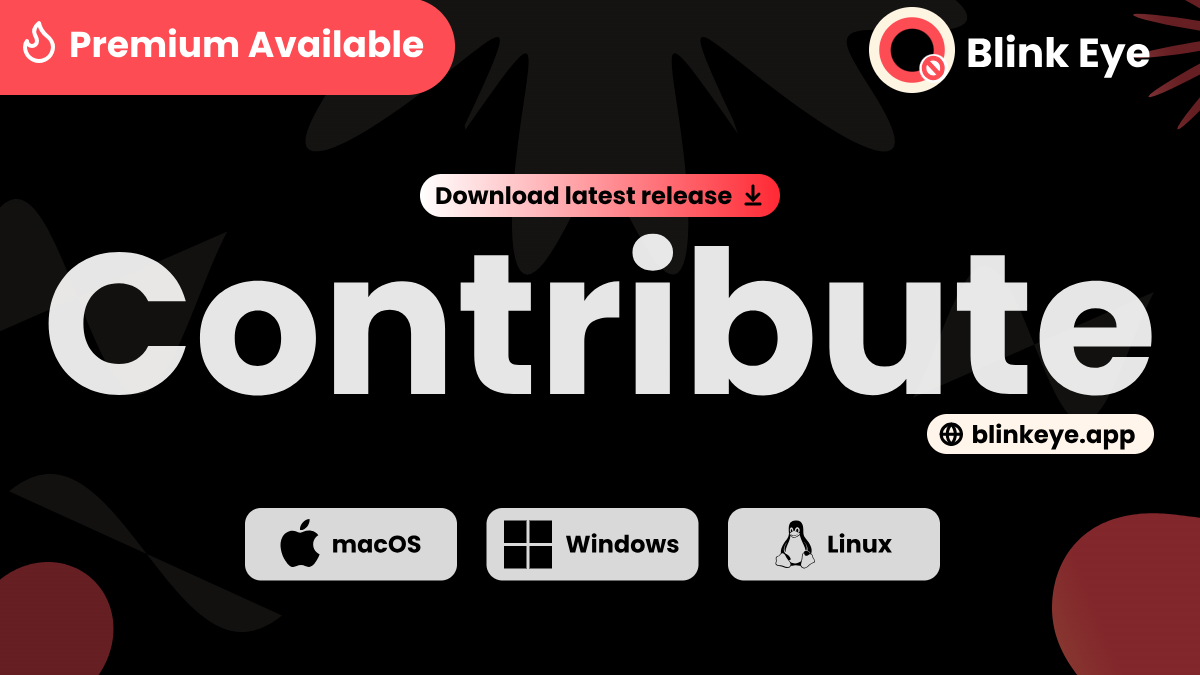 Contribute | Blink Eye