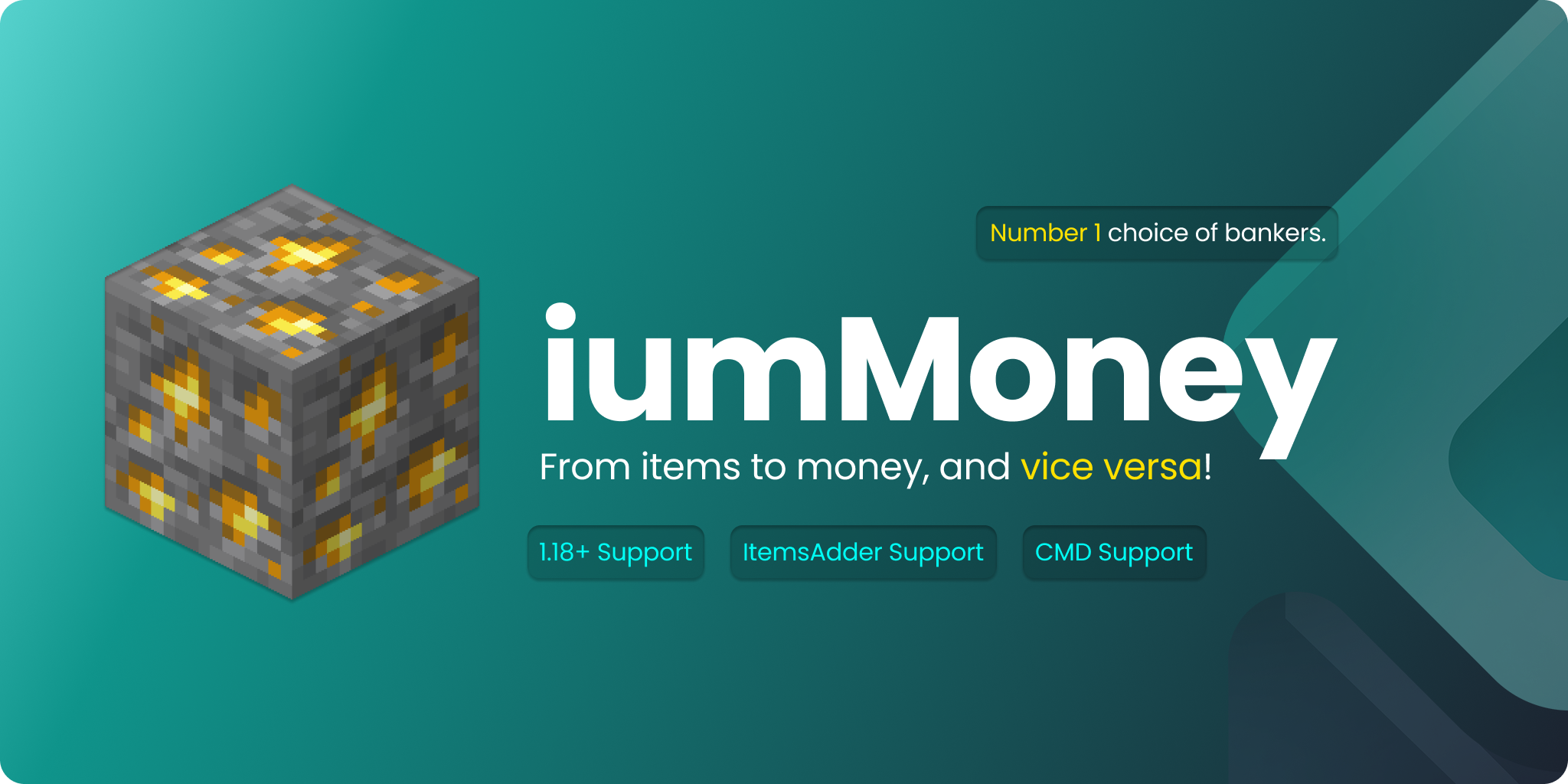 iumMoneyItem - Turn your money into items, withdraw it, use it. - IUM ...