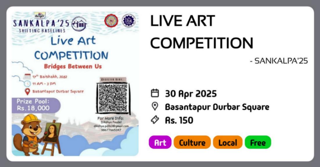 LIVE ART COMPETITION