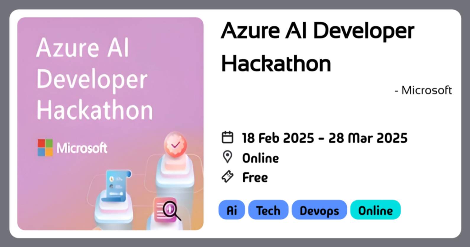 Azure AI Developer Hackathon