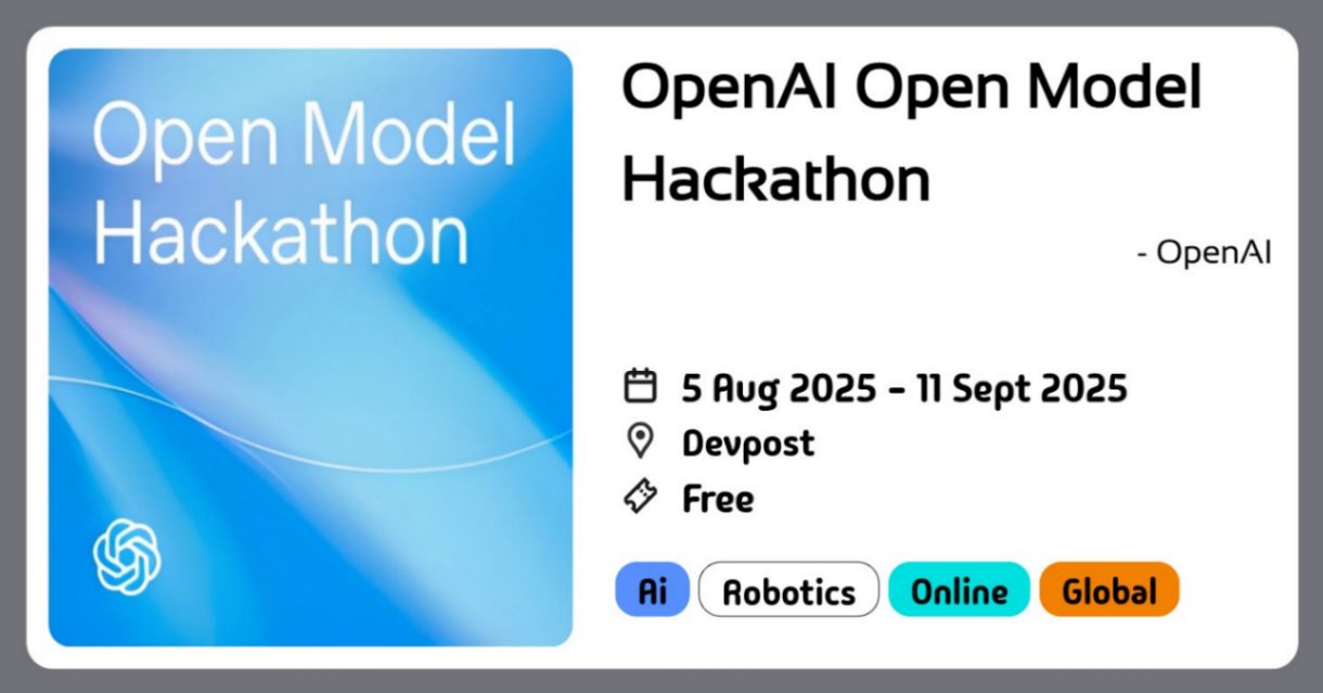 OpenAI Open Model Hackathon