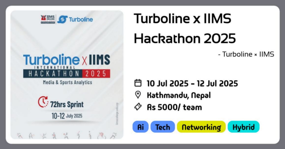Turboline x IIMS Hackathon 2025
