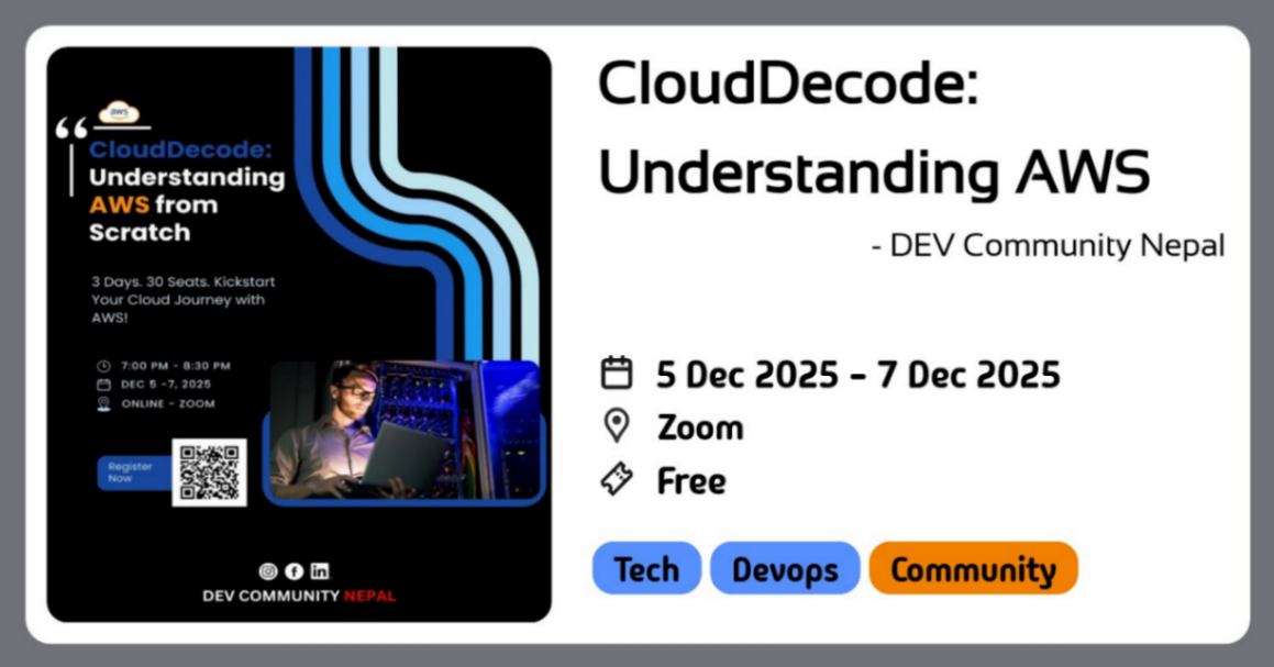 CloudDecode: Understanding AWS from Scratch