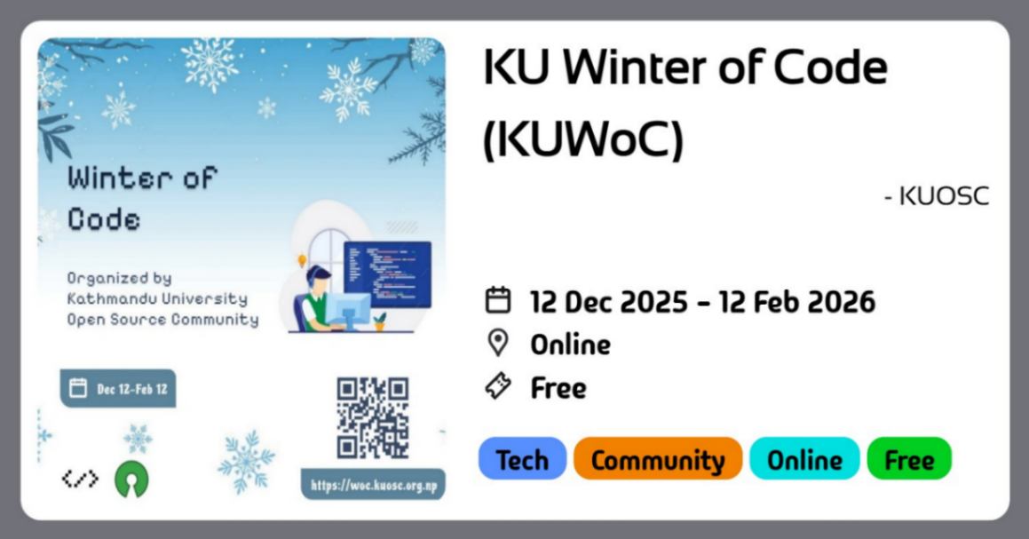 KU Winter of Code (KUWoC)