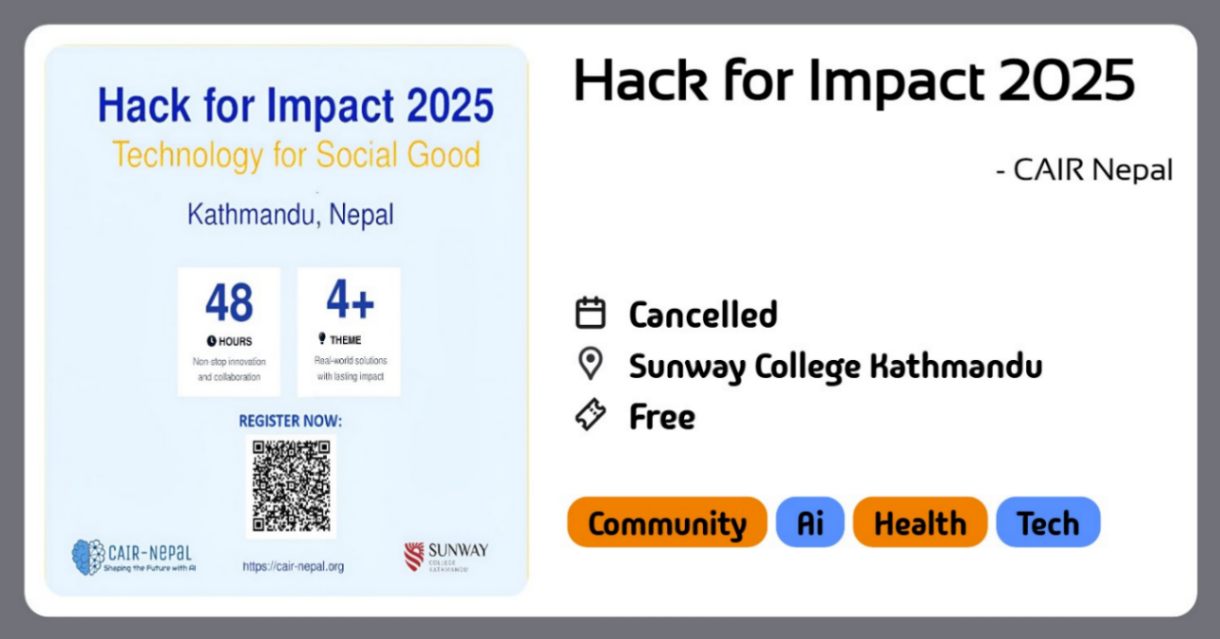 Hack for Impact 2025