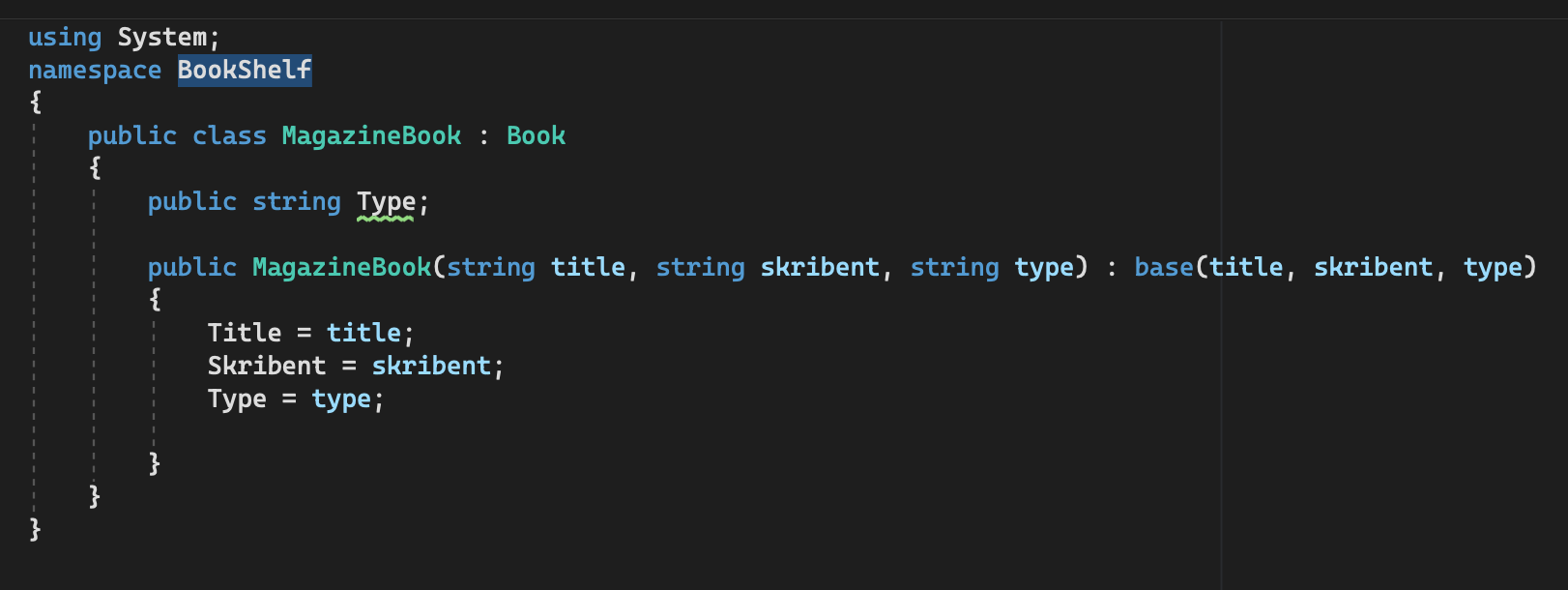 Using inheritance in my project - C#