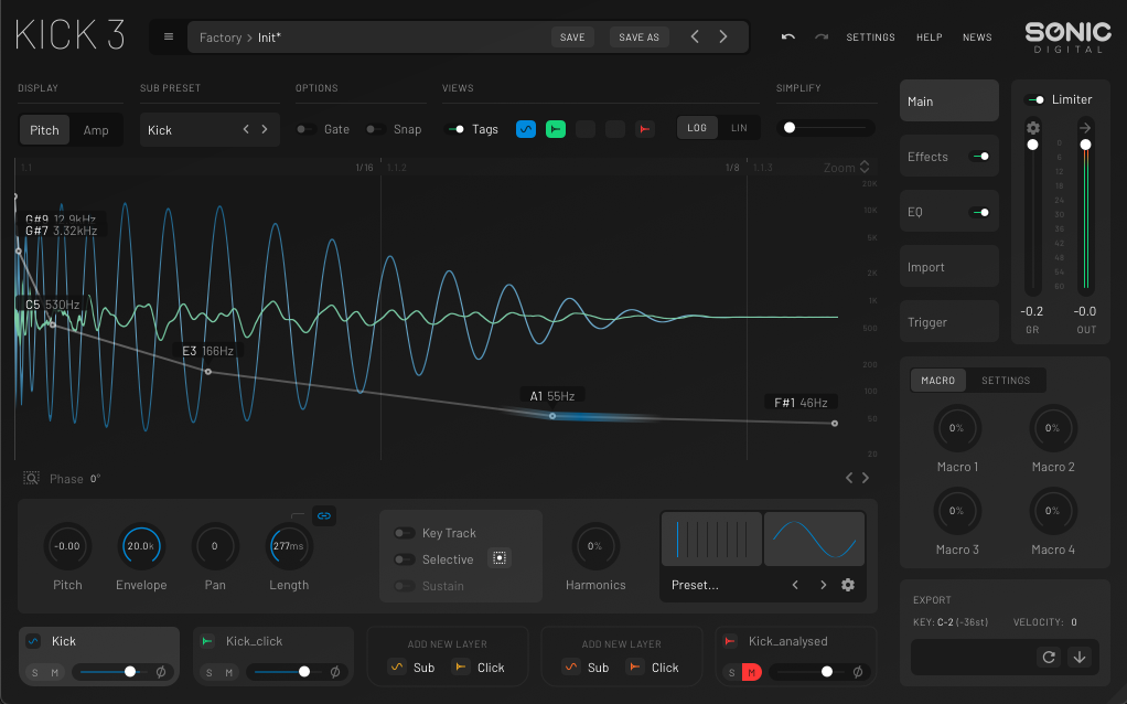 Kick 3 — Free Audio Plugin | PausePlayRepeat