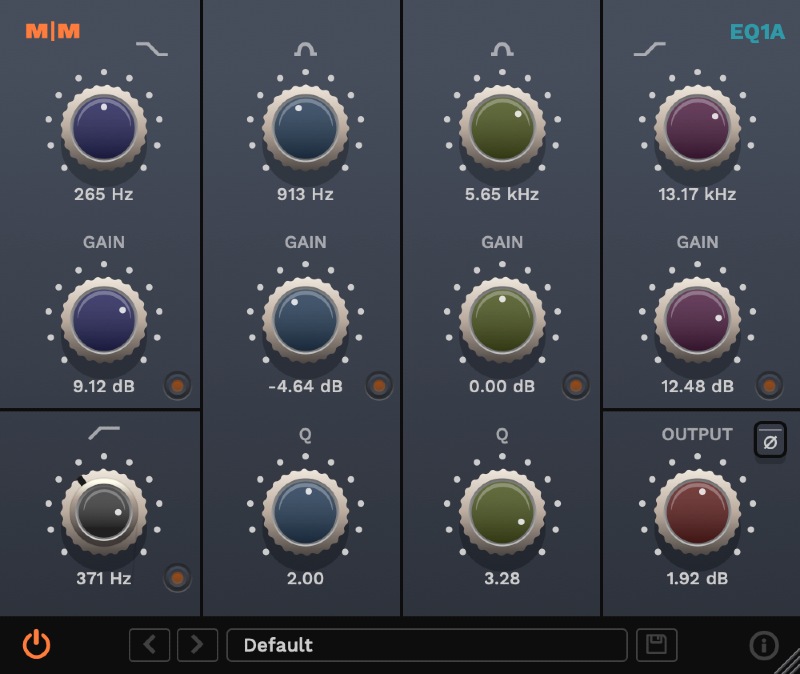 EQ1A Equalizer — Free Audio Plugin | PausePlayRepeat
