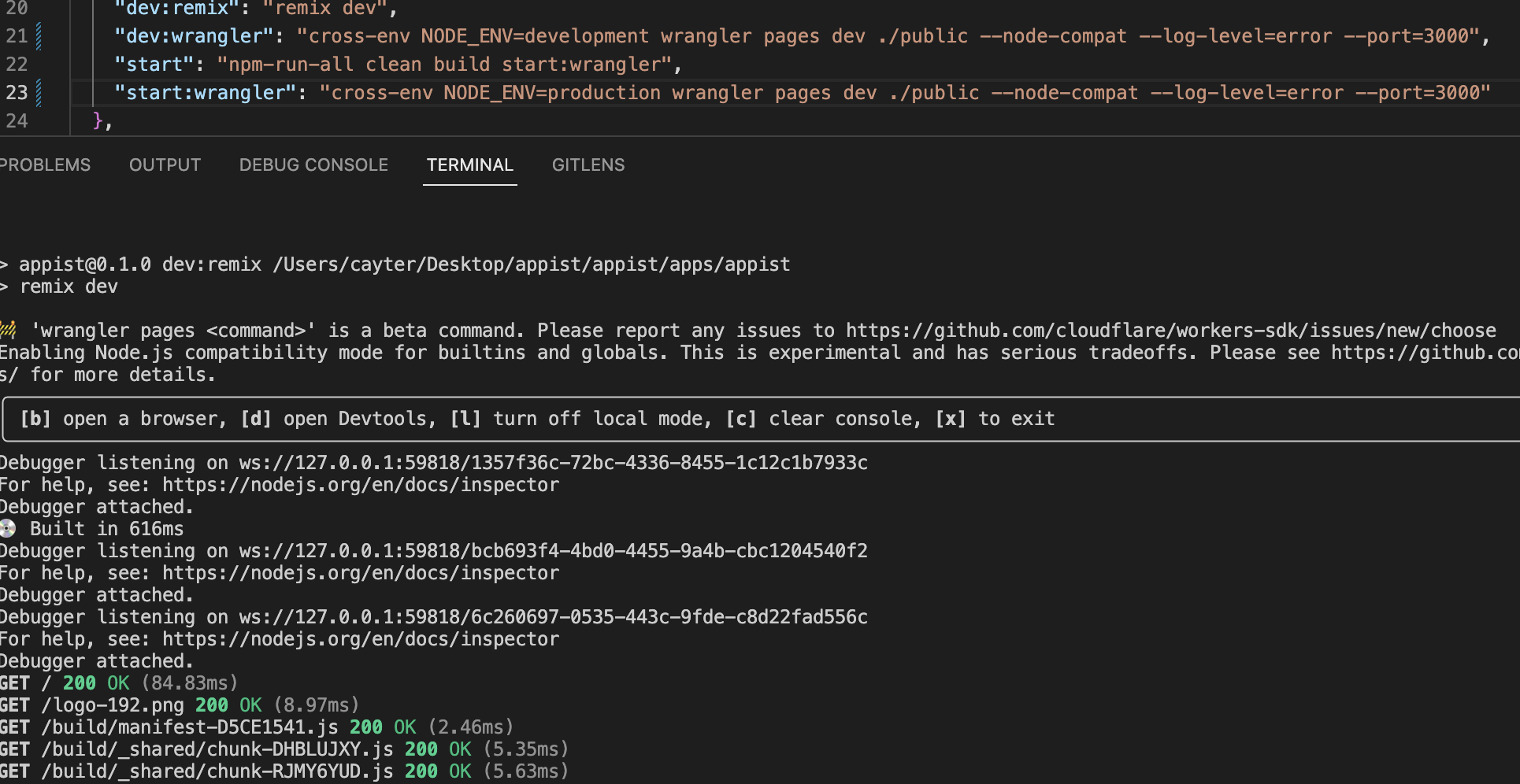 I've been using nodejs_compat with pages dev fine for the past week. ```npx wrangler pages dev ...
