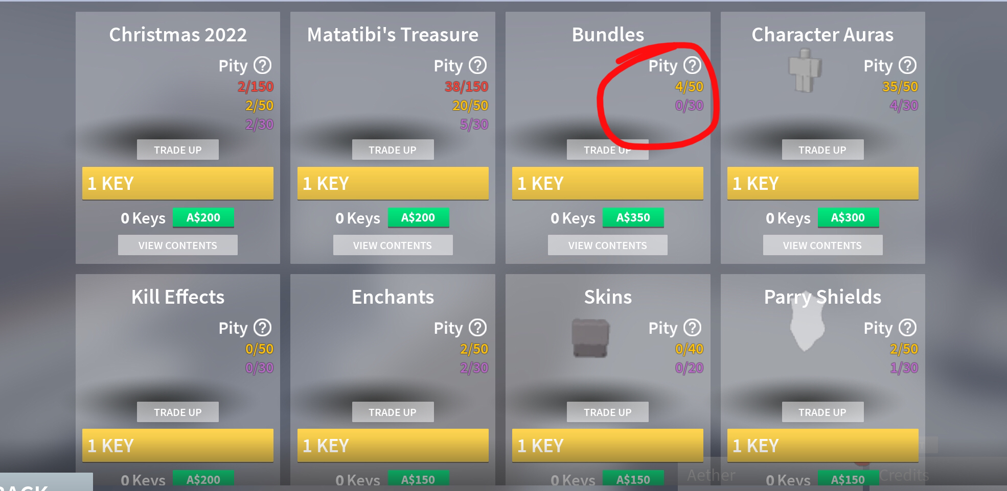 crate chances - Combat Warriors