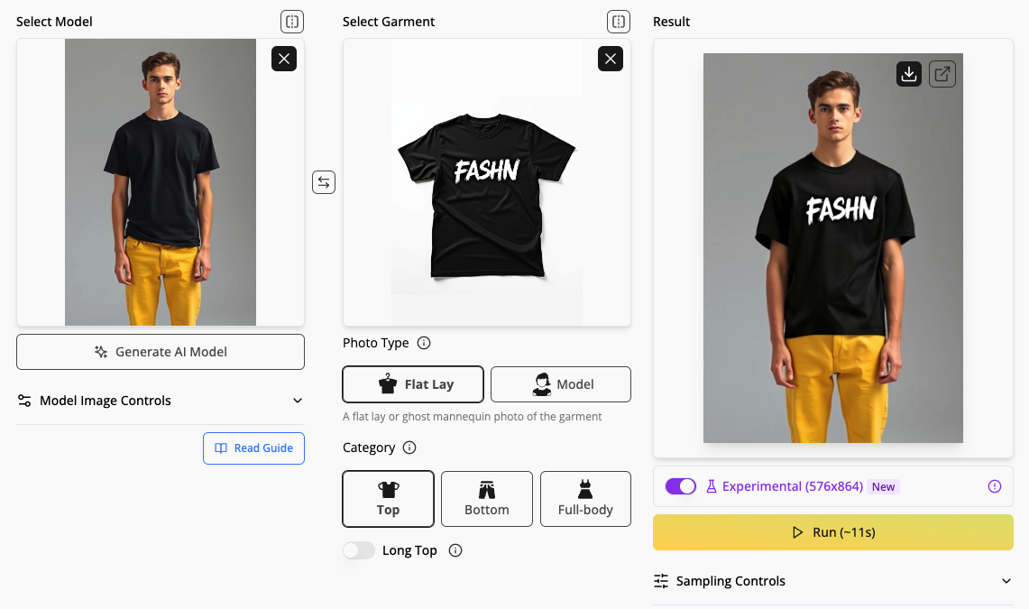 FASHN App | Virtual Try-On, AI Models and Background Remover